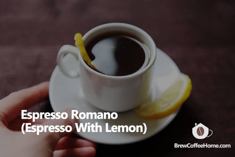 Espresso Romano Recipe – Making Espresso With Lemon
