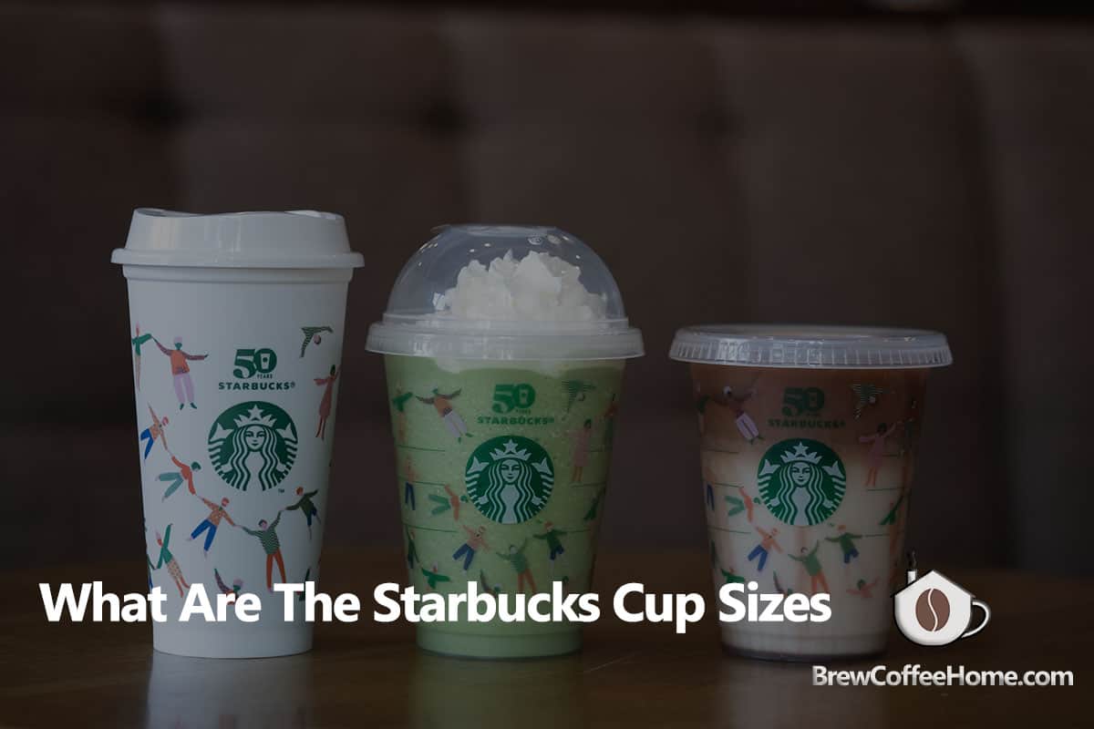 Starbucks Cup Sizes