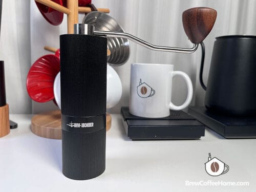 MHW-3Bomber Manual Coffee Grinder Review - The Race M1 Grinder
